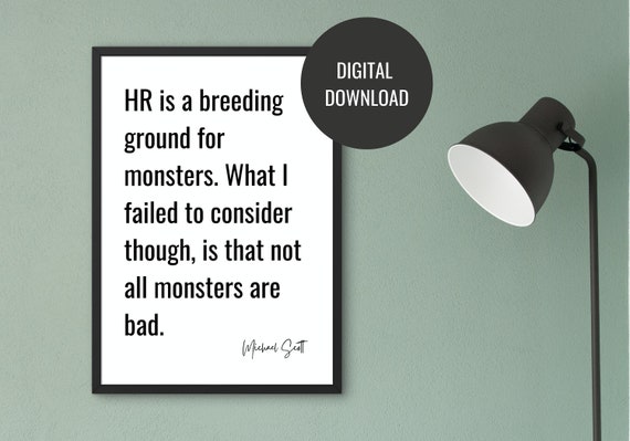 HR Print HR Wall Art Hr the Office Hr Manager Poster HR - Etsy