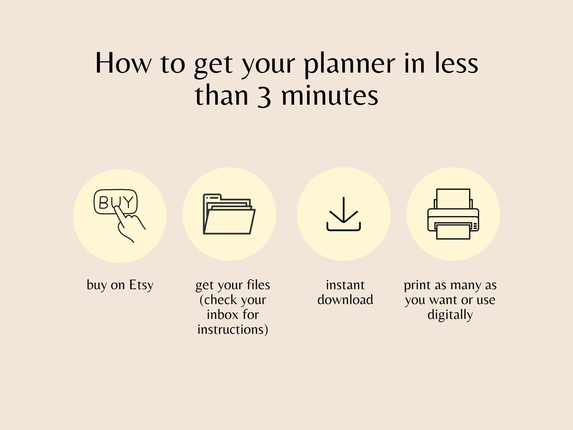 Daily Work Planner, Productivity Monotasking Planner, Daily Planner ...