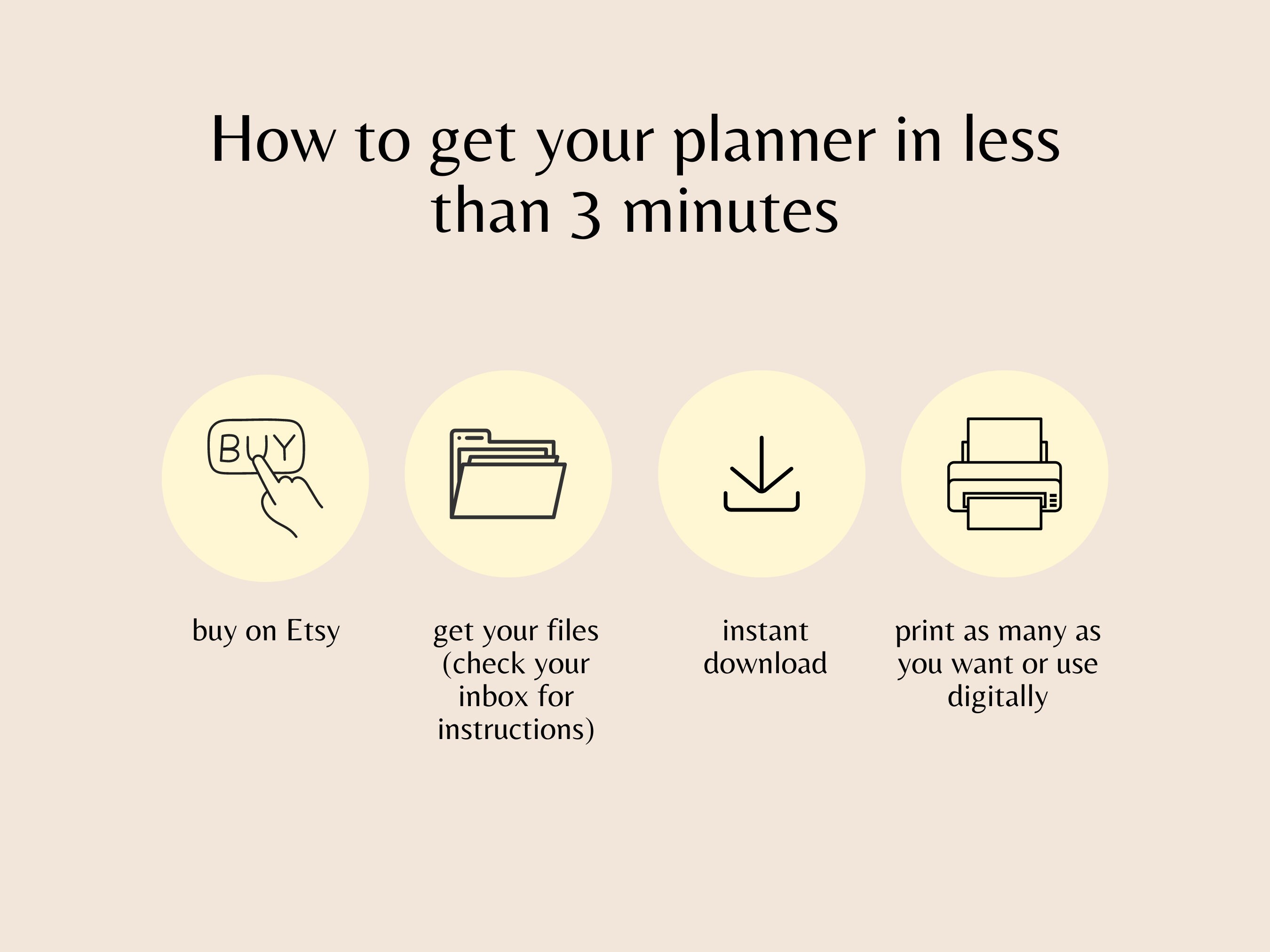 Daily Work Planner, Productivity Monotasking Planner, Daily Planner ...