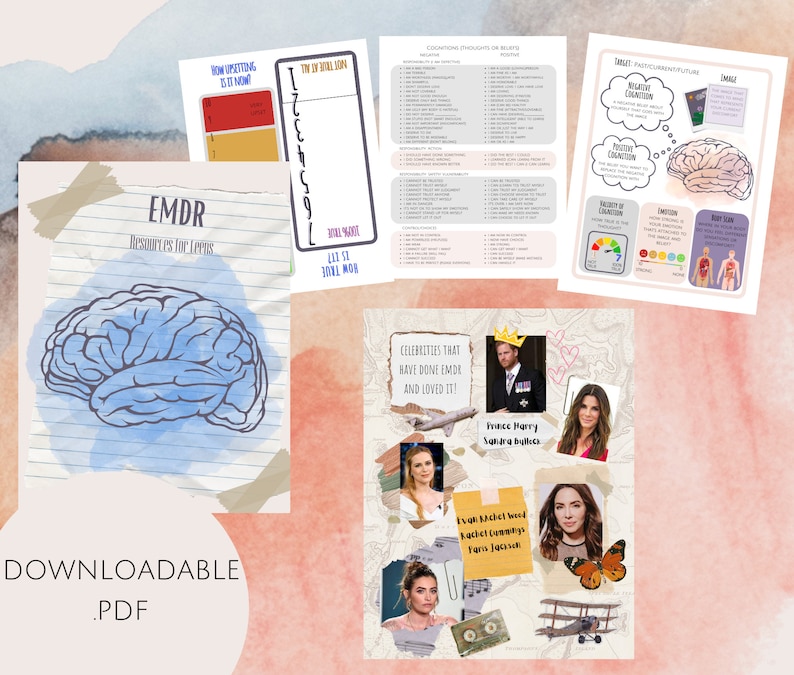 EMDR for TEENS Resource Book - Etsy