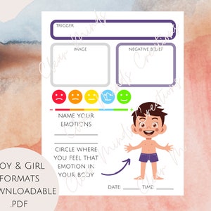 TICES Handout for Kids - Etsy