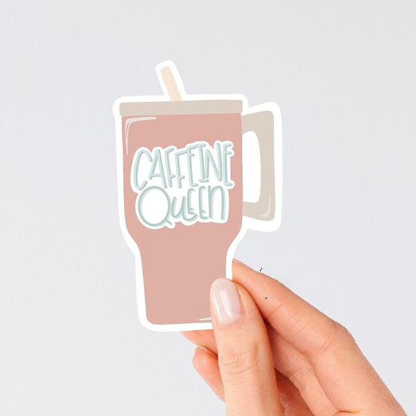 Caffeine Queen Stickers - Etsy