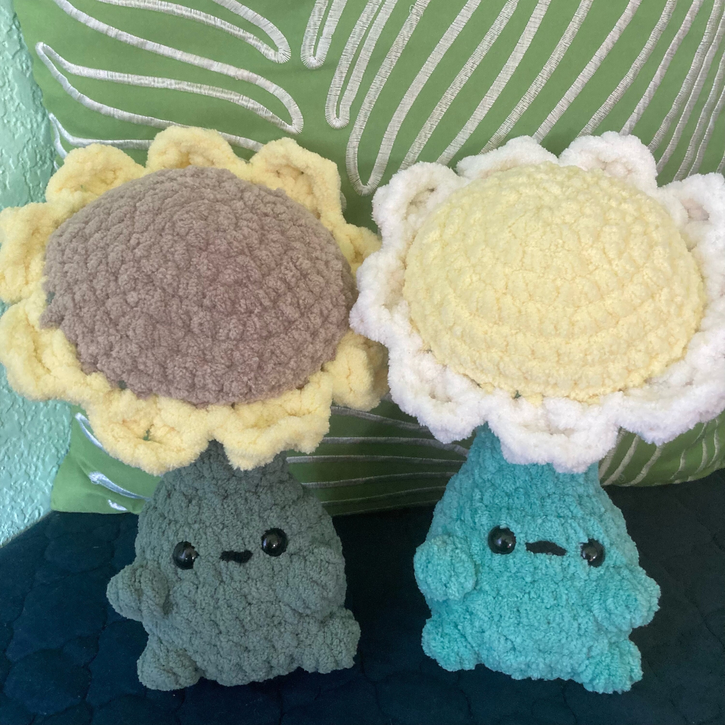 Crochet Pattern: No Sew Crochet Flower Buddy Printable PDF Instant ...