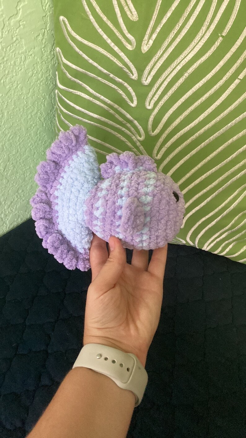 Crochet Pattern: No Sew Fish Printable PDF Instant Download Beginner ...