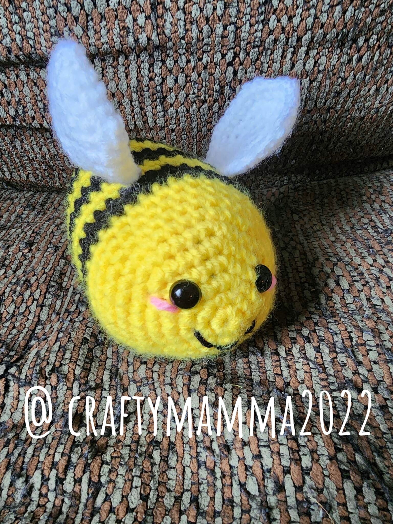 Crochet Pattern: Chunky Bee Printable PDF Instant Download - Etsy