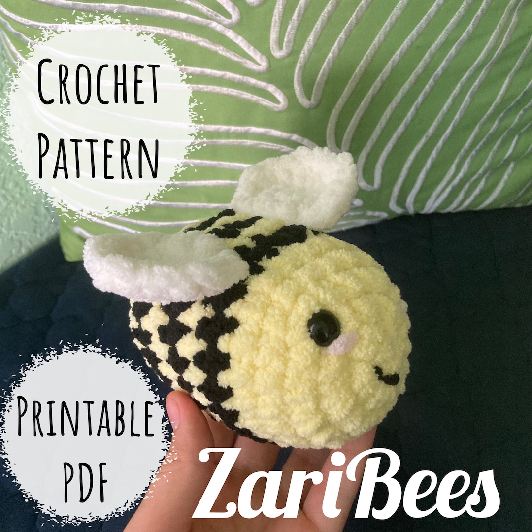 Crochet Pattern: Mini Bee - Printable PDF - Instant Download - Etsy