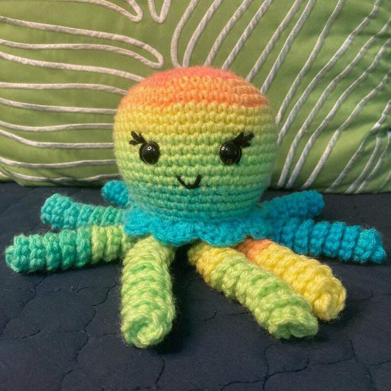 Crochet Pattern: No Sew Octopus - Printable PDF - Instant Download ...