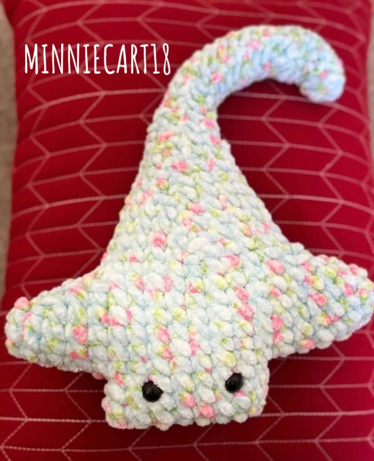 Crochet Pattern: No-sew Stingray - Printable PDF - Digital Download ...