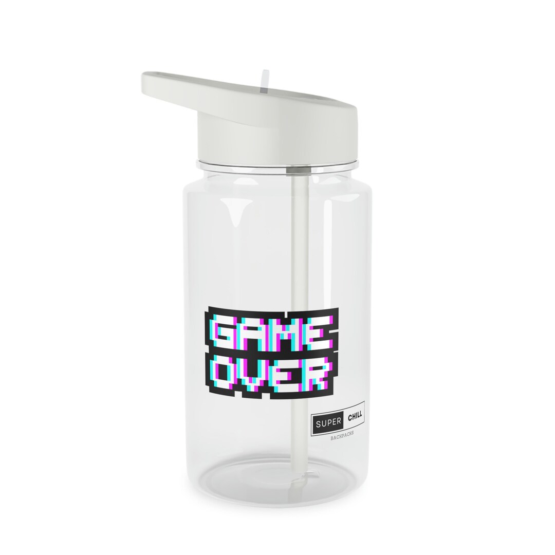 Game Over Water Bottle - Etsy
