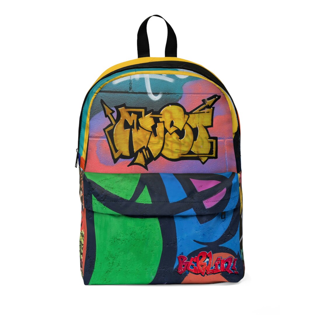 Graffiti Backpack - Etsy