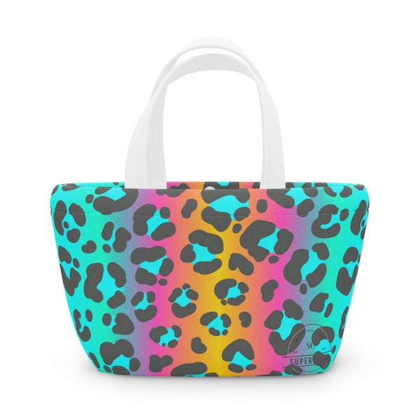 Cheetah Lunch Bag - Etsy