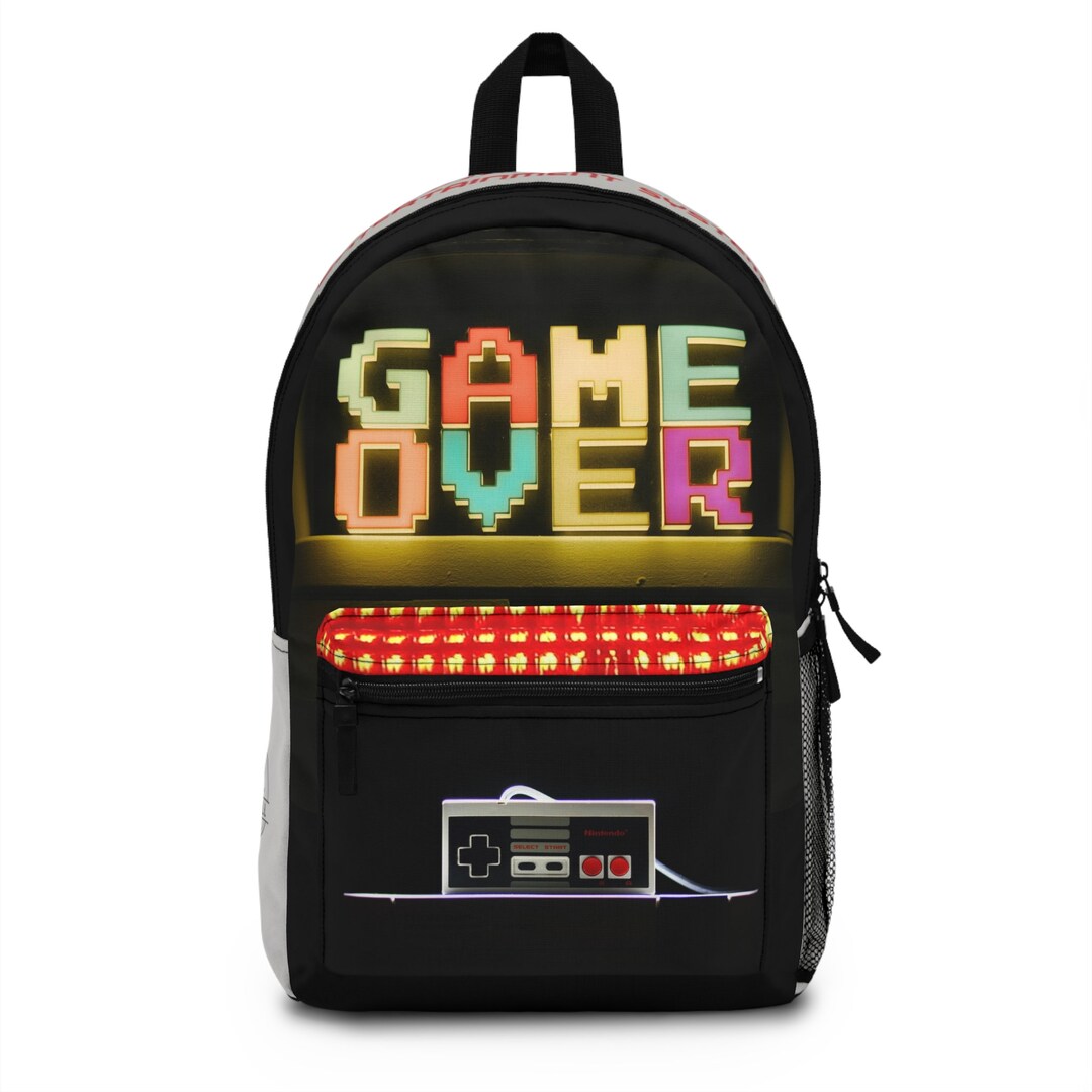 Game Over Backpack - Etsy