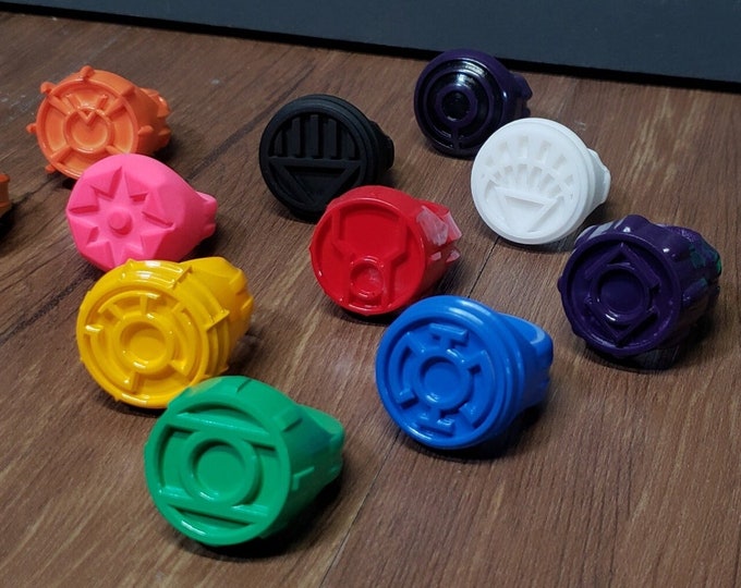 3D Printed New Lantern Ring Set Ultraviolet, Volthoom and Phantom Rings ...