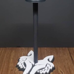 Commander Wolffe Helmet Stand | Plaque | Republic Cog | Wolffe Logo ...