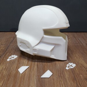 Helldivers 2 Half Scale Helmet Champion of the People Galactic Armory Files Resin 3D Printed - Etsy