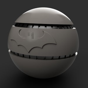 3D Model | Bat Smoke Pellet | Video Game | Digital File | STL Files for ...