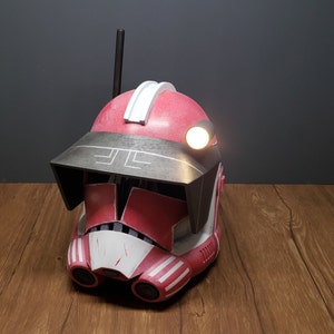 Commander Fox Helmet Phase-ii Animated Galactic Armory - Etsy