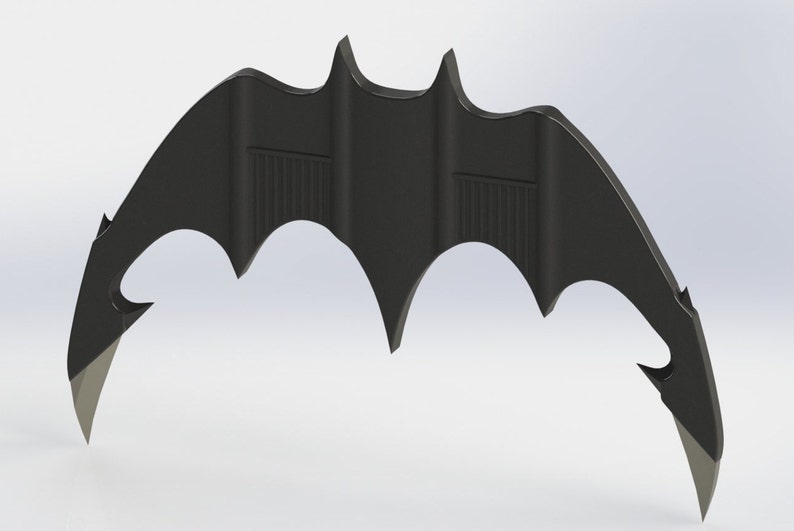 3D Model 1989 Batarang Michael Keaton - Etsy