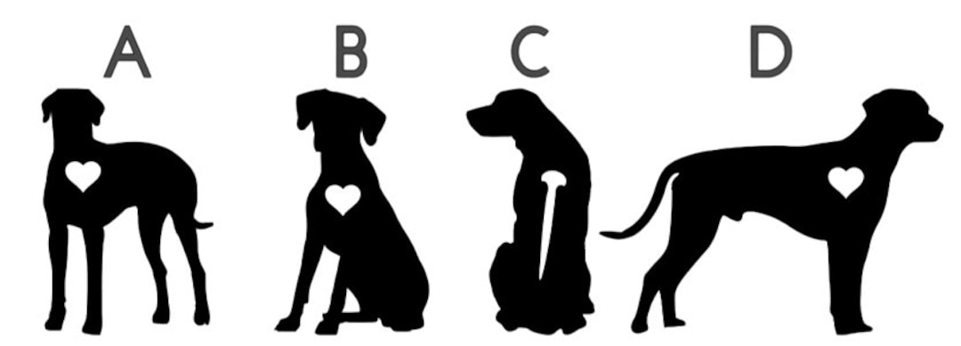 Rhodesian Ridgeback Silhouette, Lion Dog Vinyl Silhouette, Dog Vinyl ...
