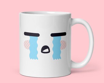 Crying Coffee Mug - Etsy
