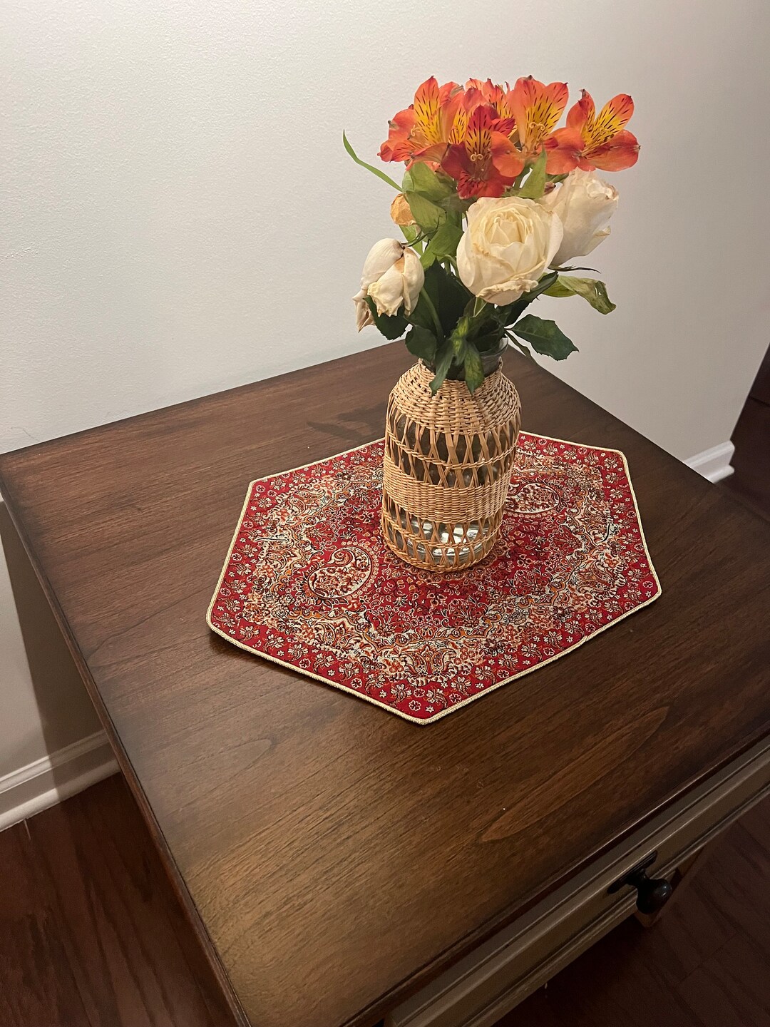 Handmade Termeh Tablecloth Narrow Wedding Tapestry Gift Silk Table ...