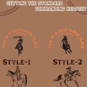 This is A High Class Place Neon Sign|cowboy/cowgirl Room Decor ...