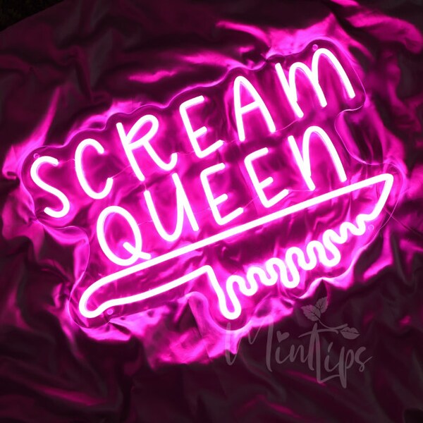 Custom Neon Sign Horror - Etsy