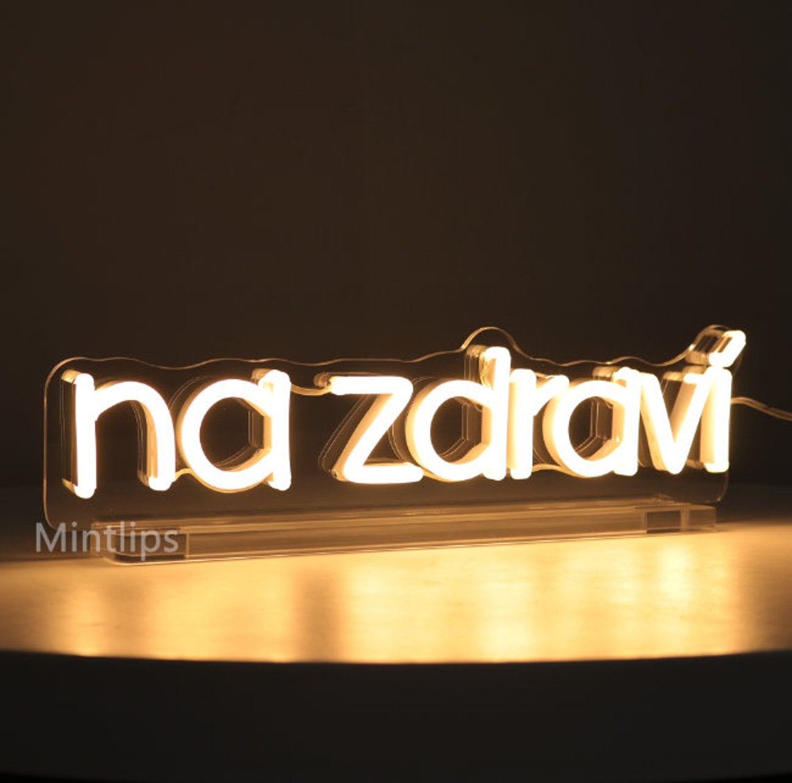 Custom Free Standing Neon Sign Free Standing Name Sign - Etsy