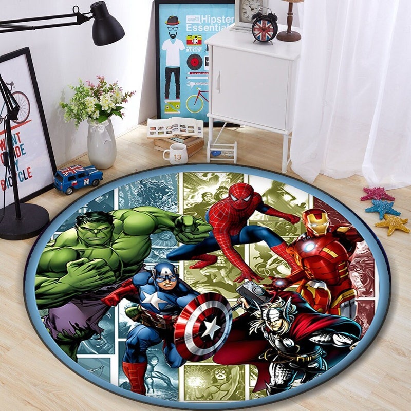 Avengers Rug - Etsy