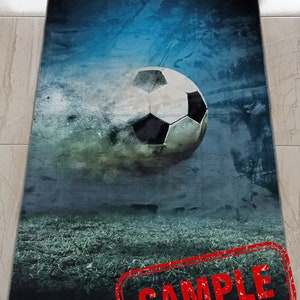 Soccer Rug, Football Rug, Boys Room Rug, Popular Rug, Sports Rug ...