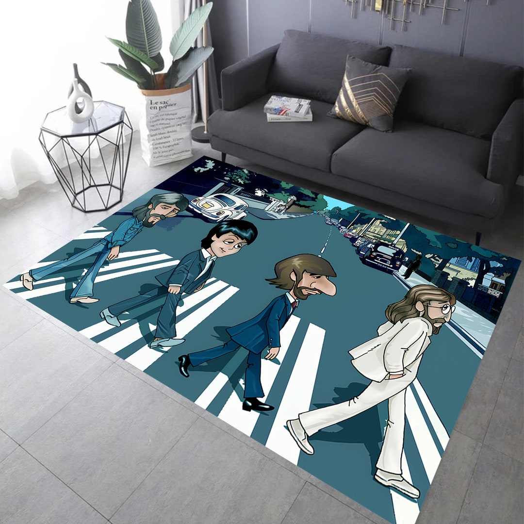 The Beatles, the Beatles Rug,the Beatles Gift,music Rug,fan Rug,musical ...