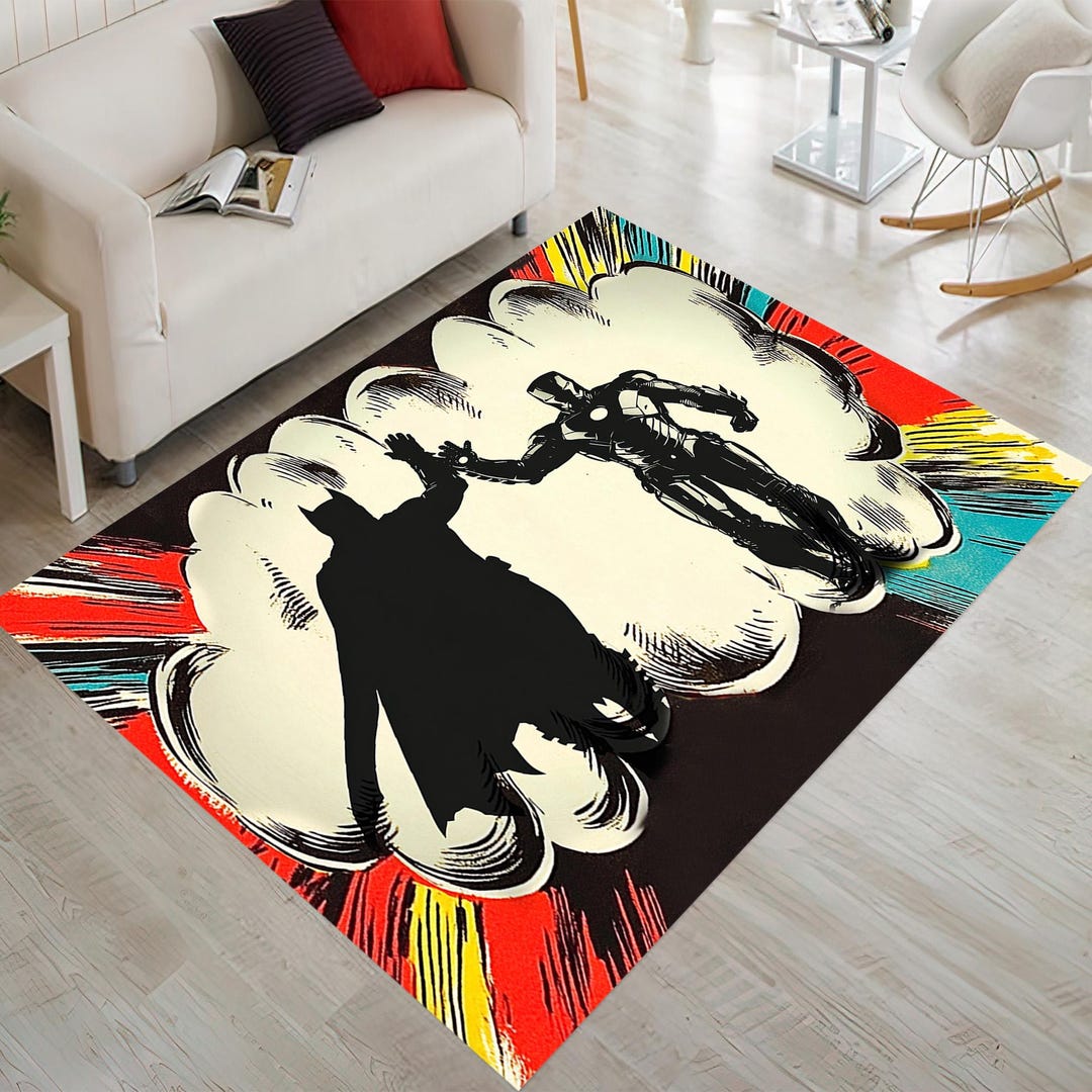 Comic Book Rug, Comics Rug, Best Comic Book Logo, Comics Book Rug ...