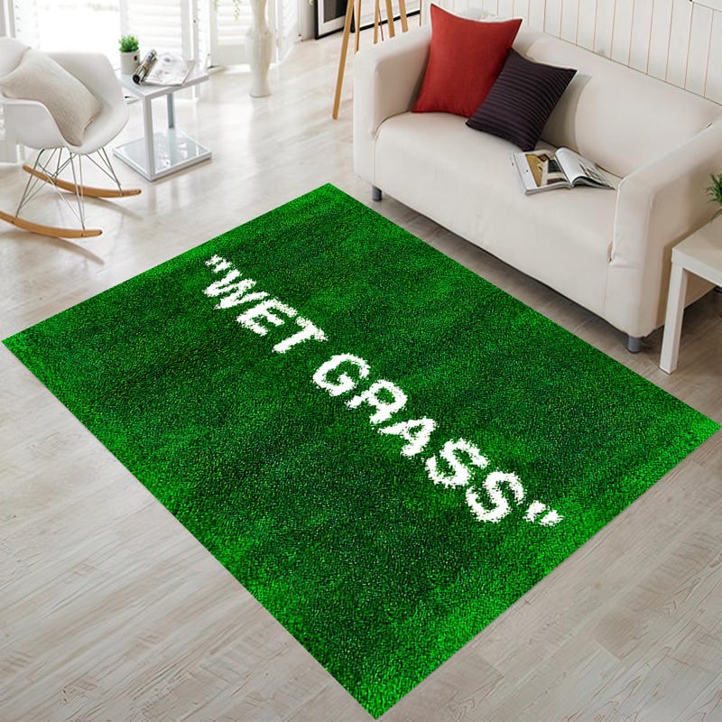 Wet Grass Rug - Etsy