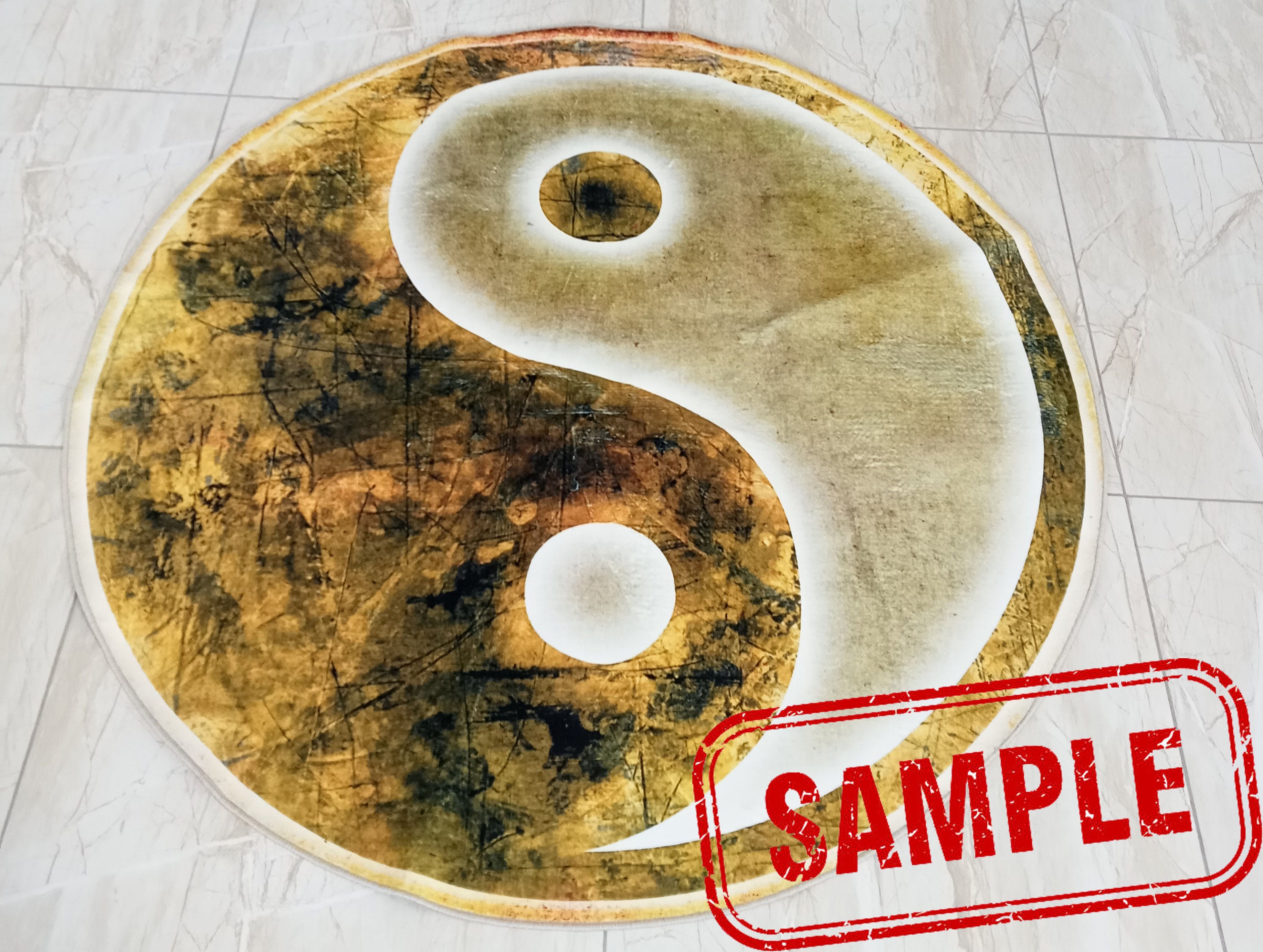 Moon Round Rug Moon Planet Rug Vibrant Moon Rug Living Room - Etsy