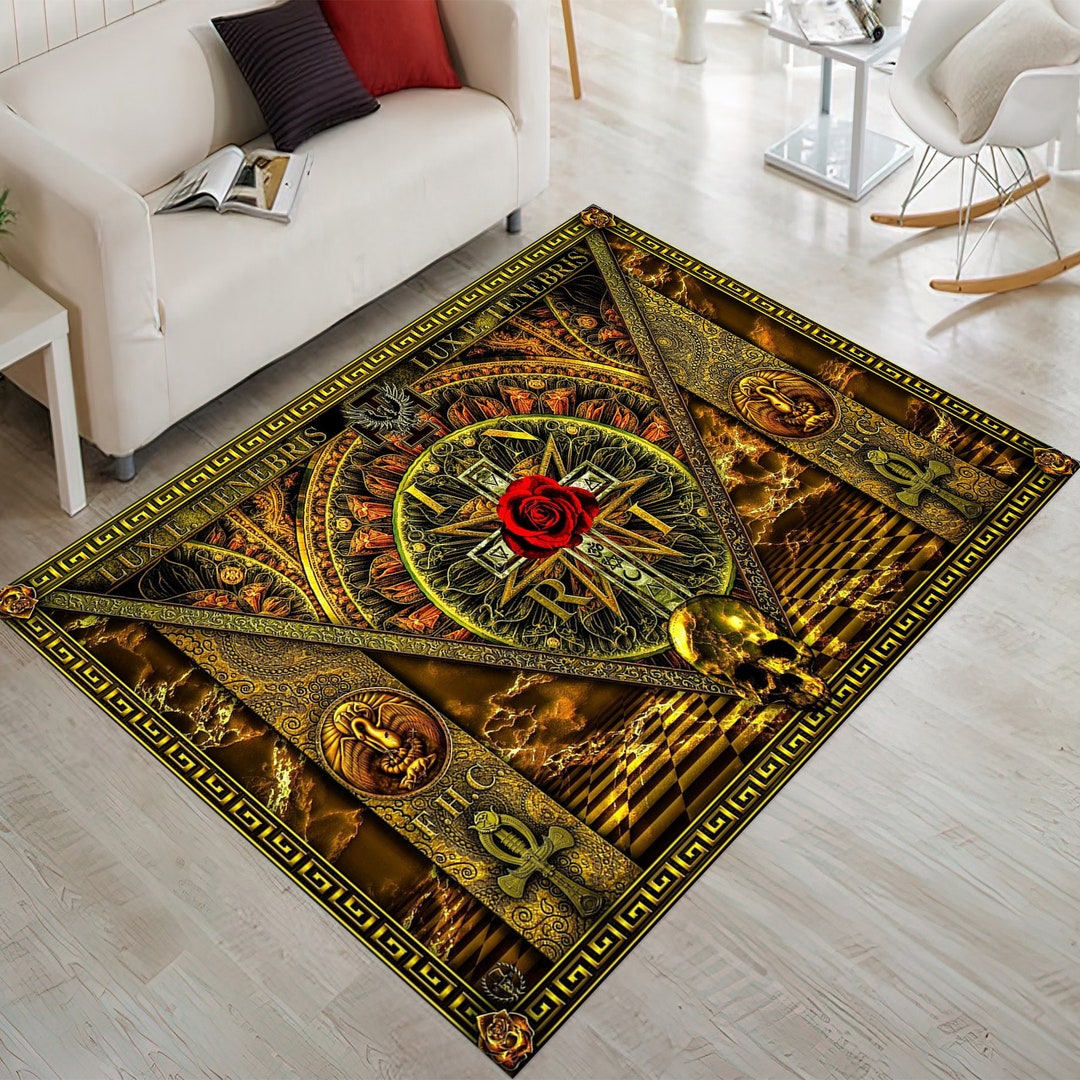 Sign of the Cross Rug, Christian Rug, Religious Rug,catholic Art Rug ...