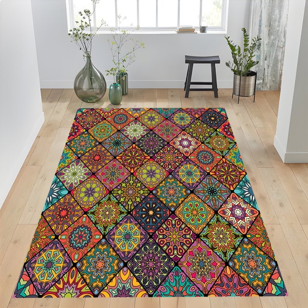Mandala Rug - Etsy Australia