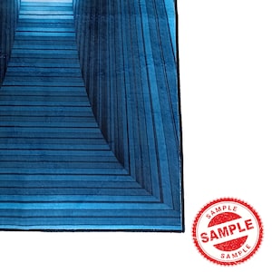 Vortex Rug , 3D Vortex Illusion, Illusion Rug, Vortex Illusion Rug, 3D ...