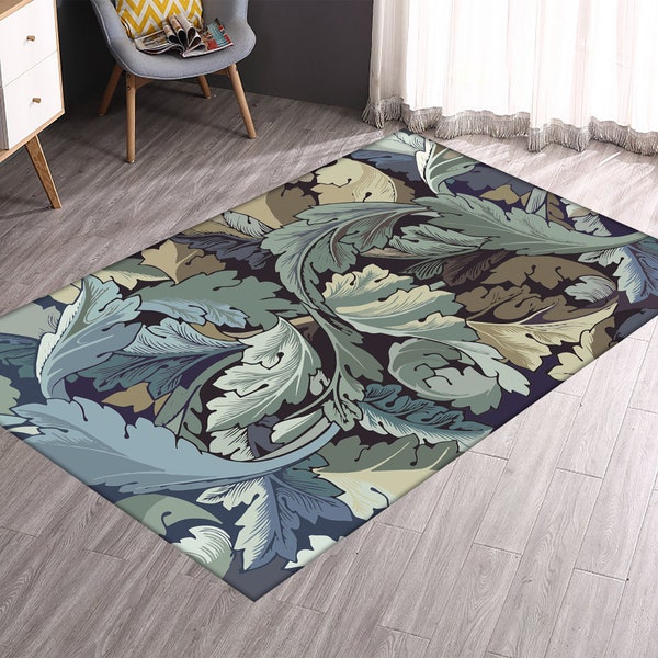 Leaf Rug - Etsy