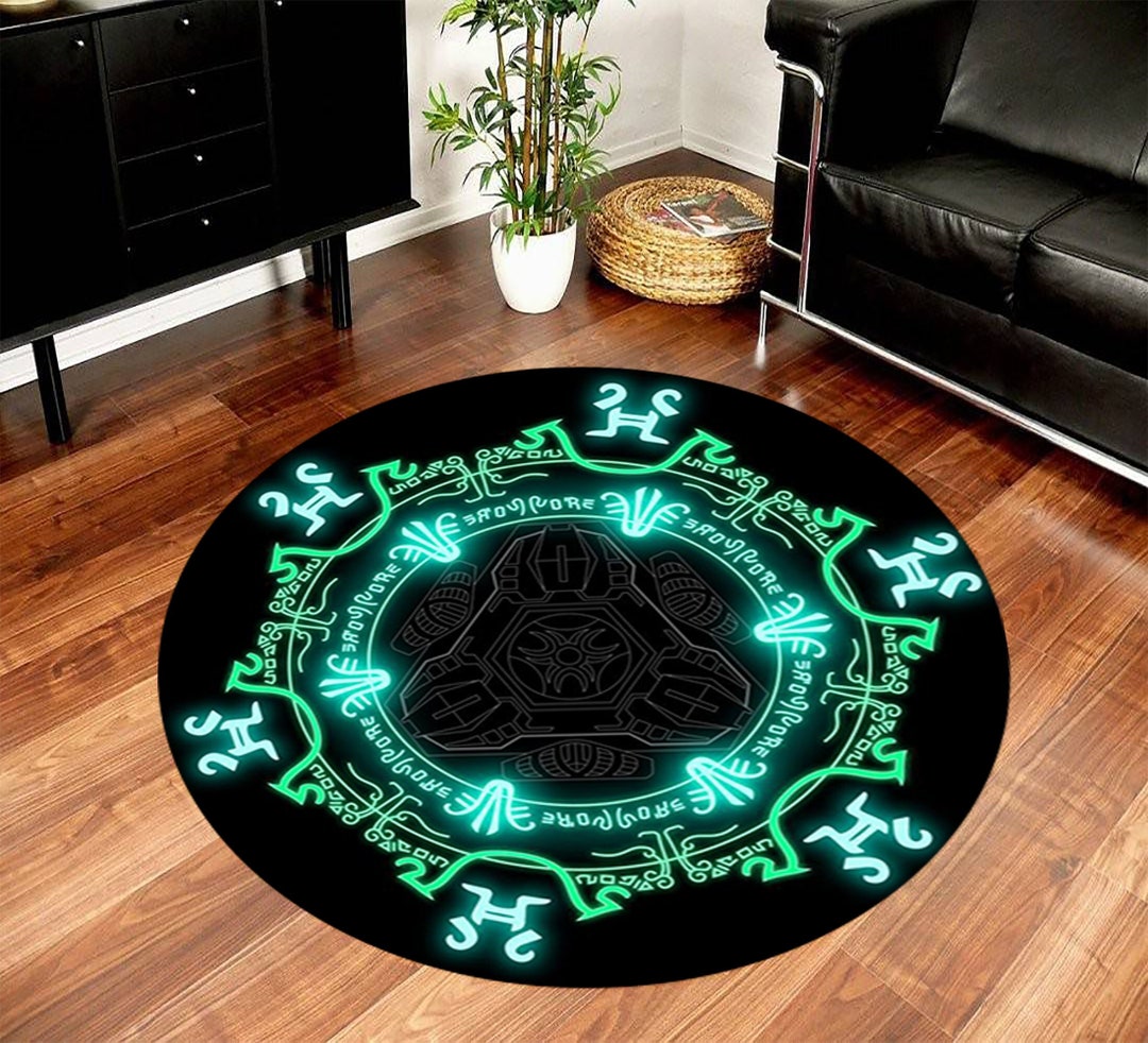 Devil Star Rug Devil Pattern Rug Satanic Rug Living Room - Etsy