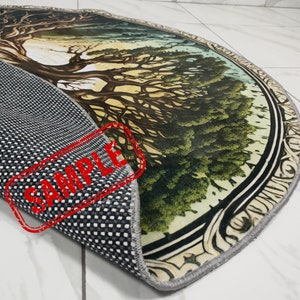 Tree of Life, Tree of Life Rug, Tree of Life Round Rug, Tree of Life ...