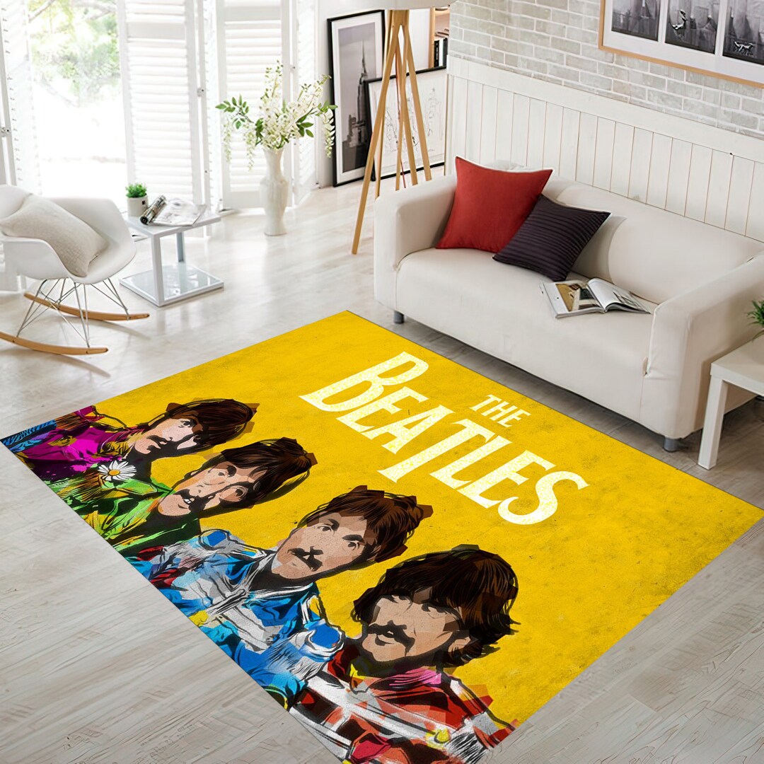 The Beatles,the Beatles Rug, the Beatles Gift ,music Rug, Area Rug, Fan ...