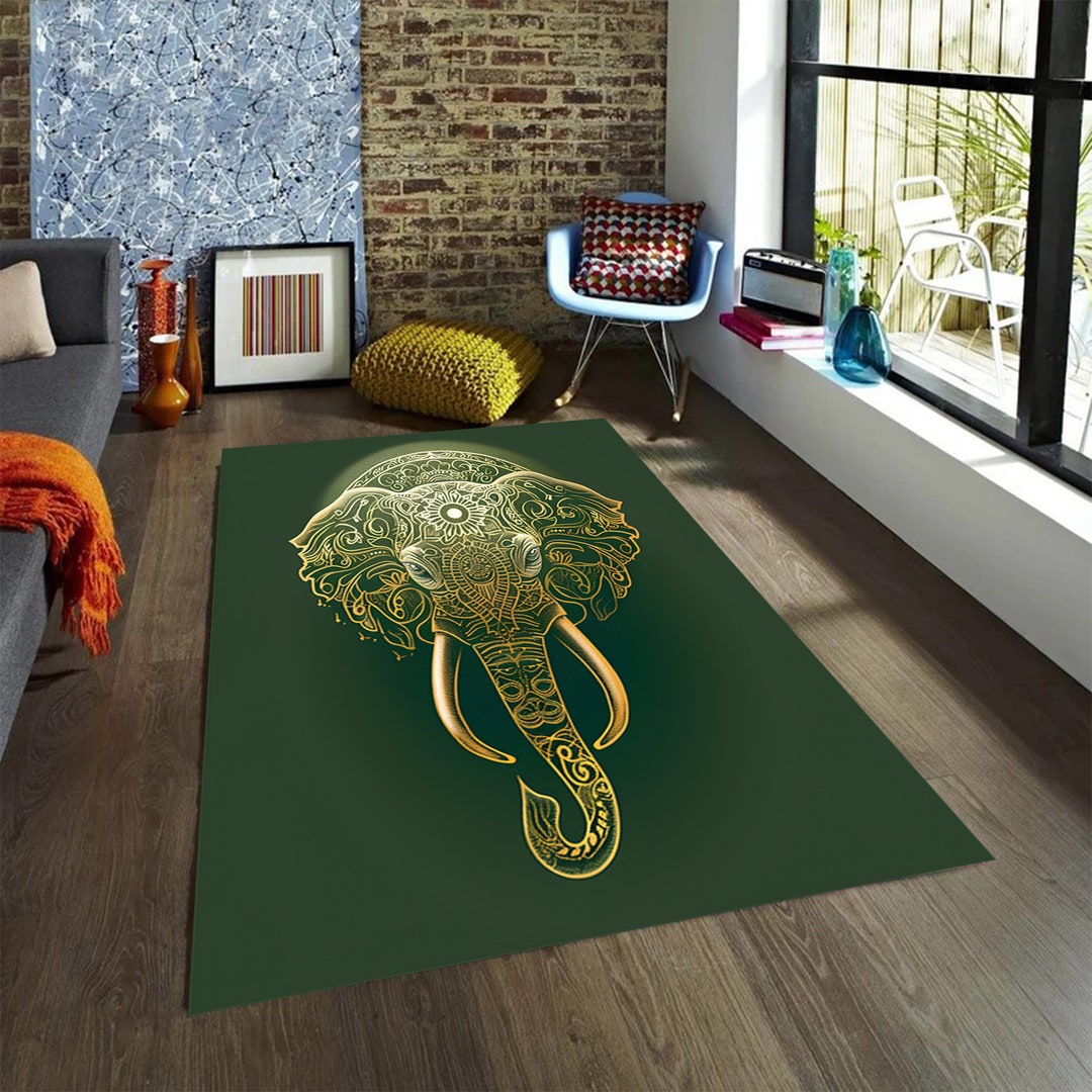 Elephant Rug, Illuminati Rug, Cultural Rug, Faith Rug, Animal Rug ...