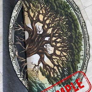 Tree of Life, Tree of Life Rug, Tree of Life Round Rug, Tree of Life ...