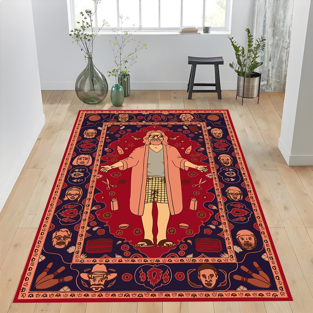 Dude Rug, Big Lebowski Rug, Fantastic Rug, Fan Rug, Movie Rug, Popular ...