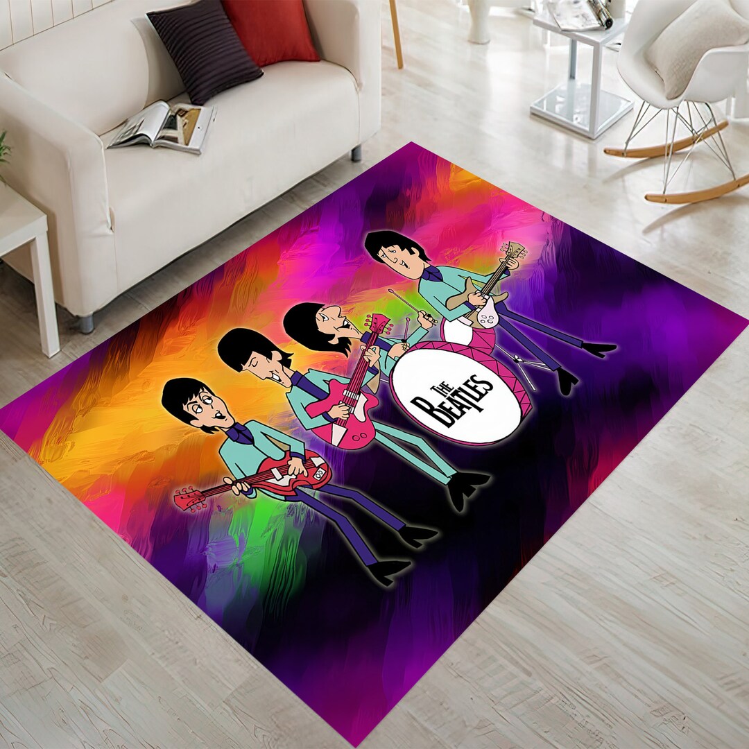The Beatles,the Beatles Rug, the Beatles Gift ,music Rug, Area Rug, Fan ...