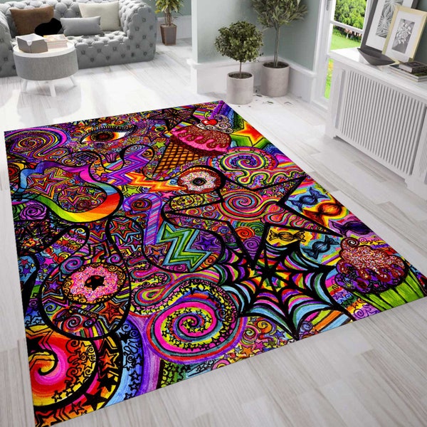 Hippie Rug - Etsy