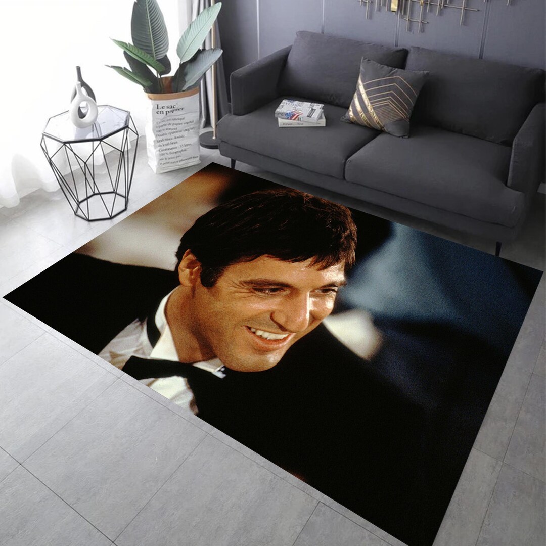 Scarface Rug, Scarface, Tony Montana Rug, Movie Rug, Mafia Rug ...