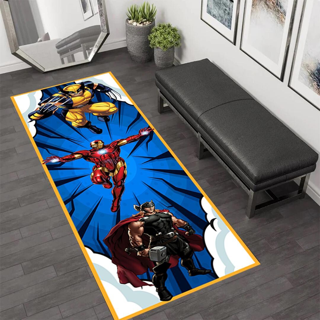 Superhero Rug, Superhero Runner Rug, Super Hero Rug, Superhero, Runner ...