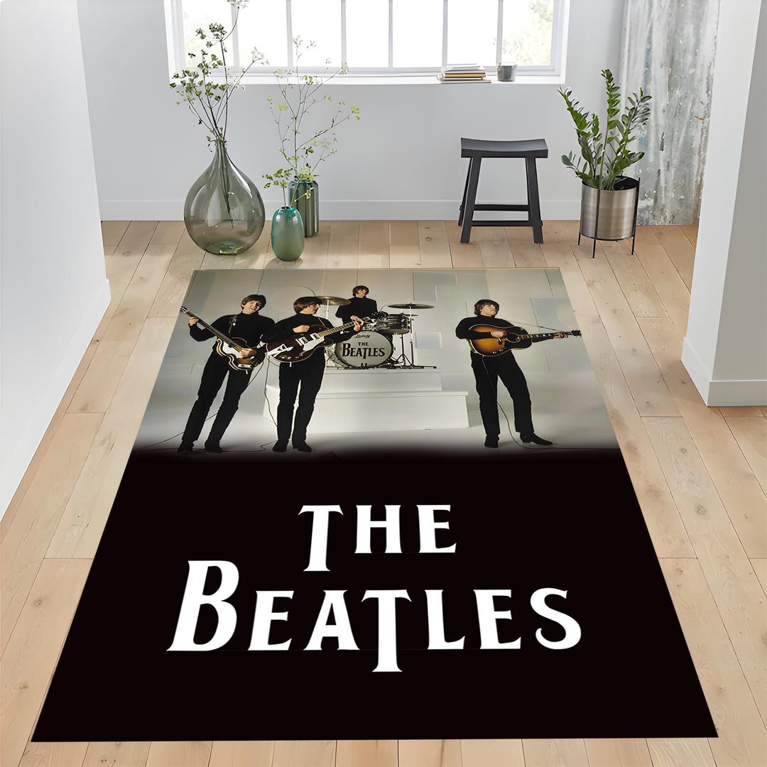 The Beatles, the Beatles Rug,the Beatles Gift,music Rug,fan Rug,musical ...