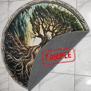 Tree of Life, Tree of Life Rug, Tree of Life Round Rug, Tree of Life ...